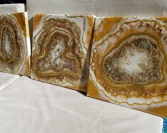 Geode art | Etsy