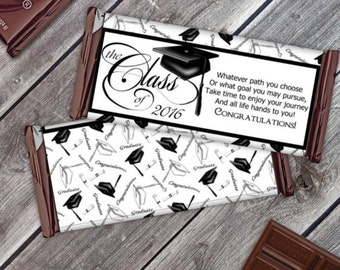 Graduation candy bar | Etsy