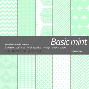 Mint background | Etsy