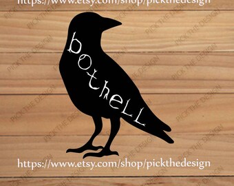 Crow decals | Etsy