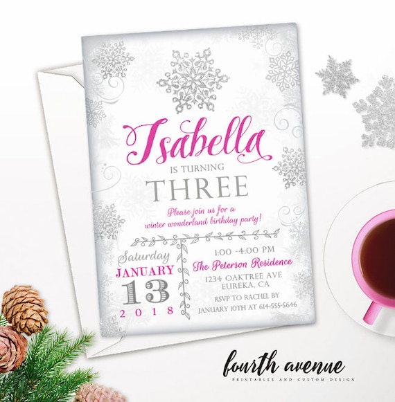Digital Printable Invitations
