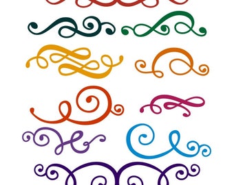Curly svg | Etsy