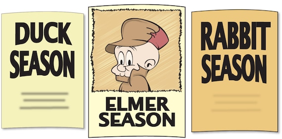 Looney Tunes Rabbit Season Duck Season Elmer Season 11