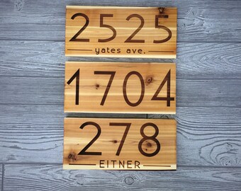 Street numbers | Etsy