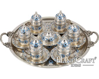 Turkish coffee set | Etsy