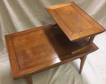 Two tier end table | Etsy