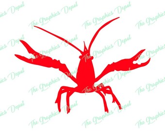 Crawfish svg | Etsy