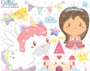 Magical Unicorns Clipart Unicorn Clipart Cute Magical Clip