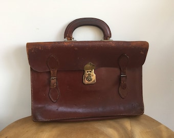 Vintage briefcase | Etsy