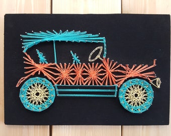 Car string art | Etsy