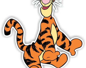 Tigger decal | Etsy