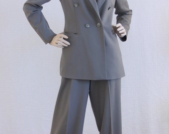 Double breasted suit | Etsy