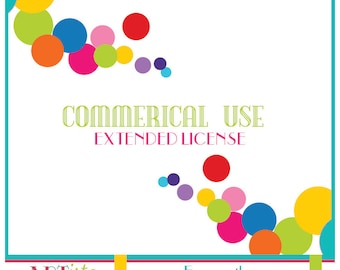 Extended Commercial License by JennyL Designs Shop at up to