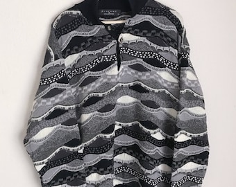 Coogi style sweater | Etsy