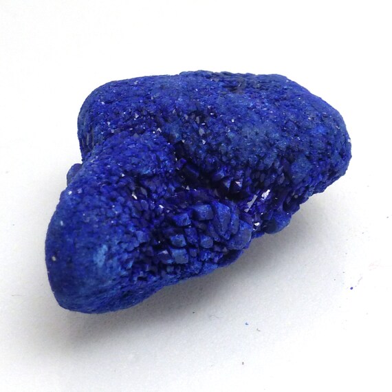 Azurite Bluberry Nodule Geode Rough Utah Natural Cobalt Blue
