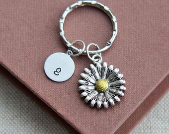 Daisy keychain | Etsy