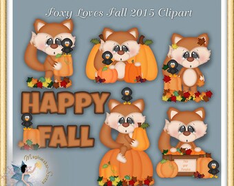 Autumn clipart | Etsy