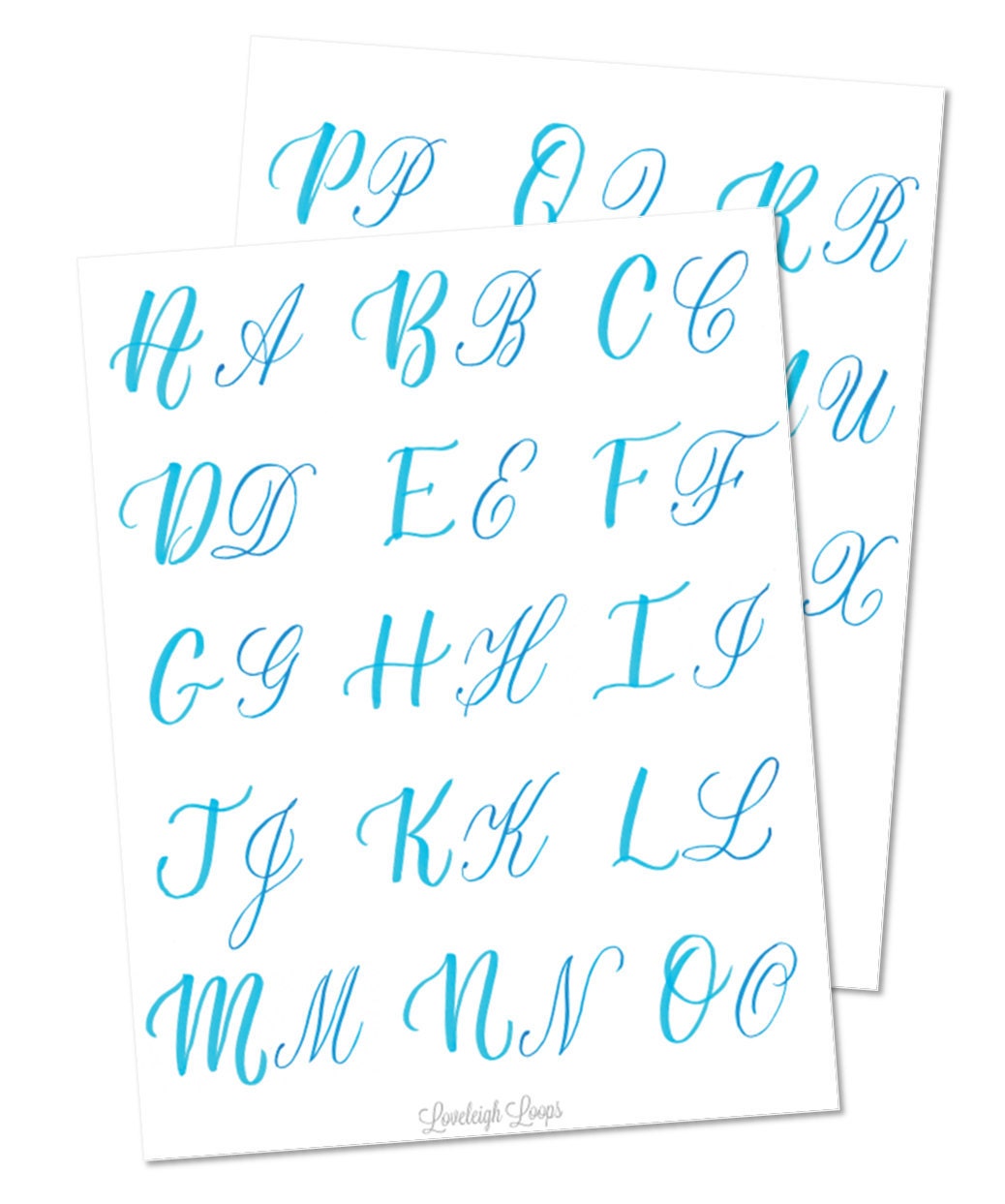 Capital Letter Faux Calligraphy Alphabet Letters Are The Symbolic Capital Letter Faux Calligraphy Alphabet Letters Are The Symbolic