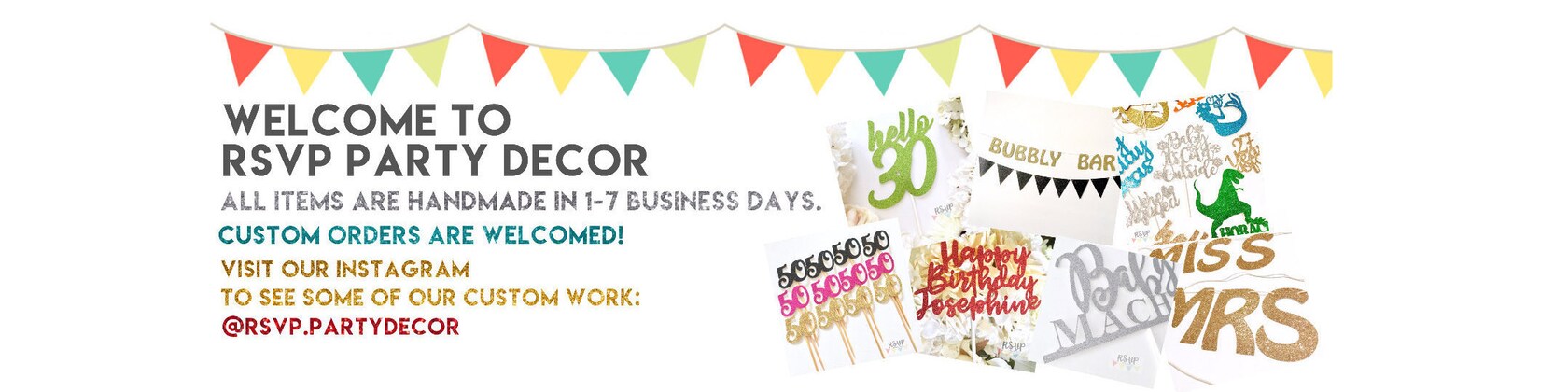 Party Decor Products for Any Occasion by RSVPpartydecor on Etsy