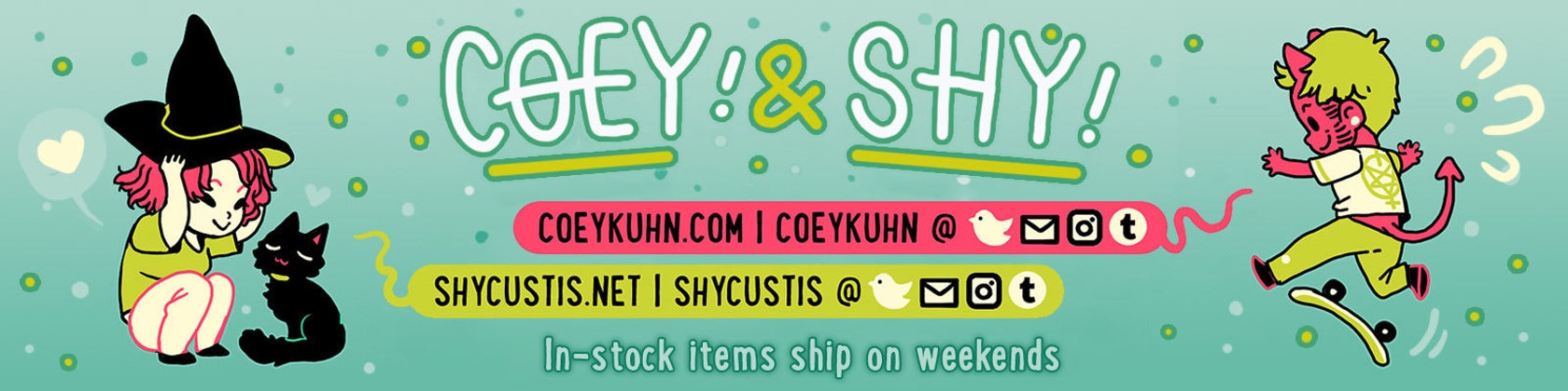 Coey & Shy by CoeyAndShy on Etsy