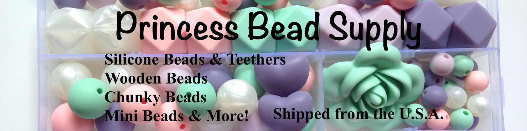 Princess Bead Supply Silicone Beads & Chunky by PrincessBeadSupply