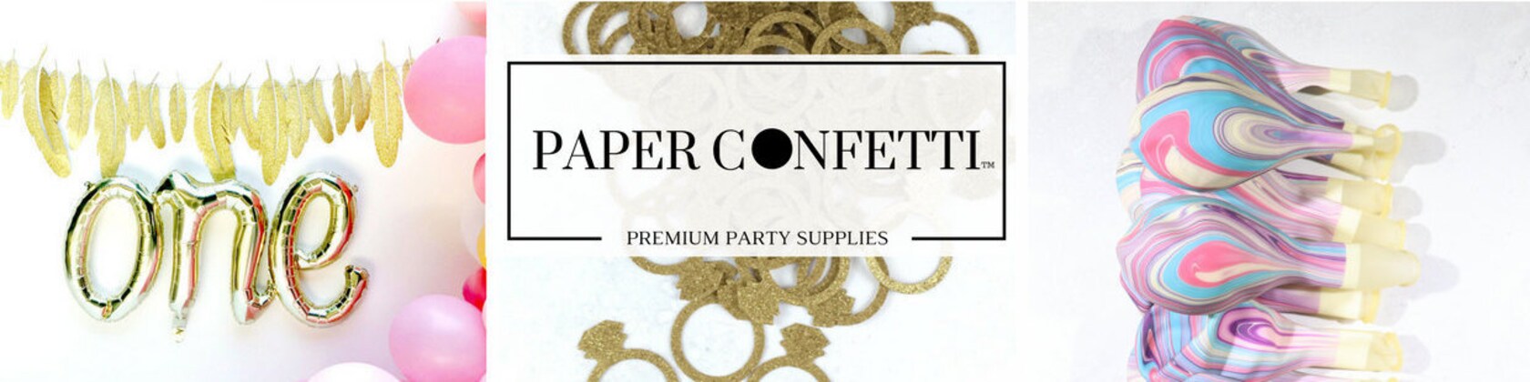 Paper Confetti Paper Party Decorations by paperconfettidotcom