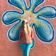 Women's Upcycled Boho Shirt Shabby Chic Romantic Funky