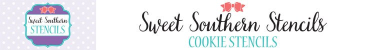 Sweet Southern Stencils 5.5 x 5.5 Cookie by SweetSouthernStencil