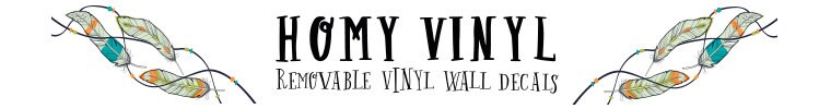 Removable Vinyl Wall Decals & Stickers for Home Decor by HomyVinyl